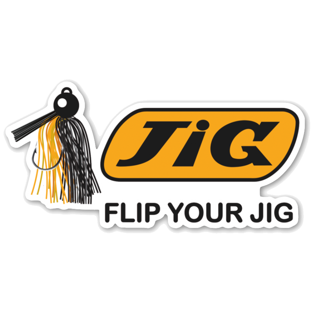 Flip Your JiG Decal